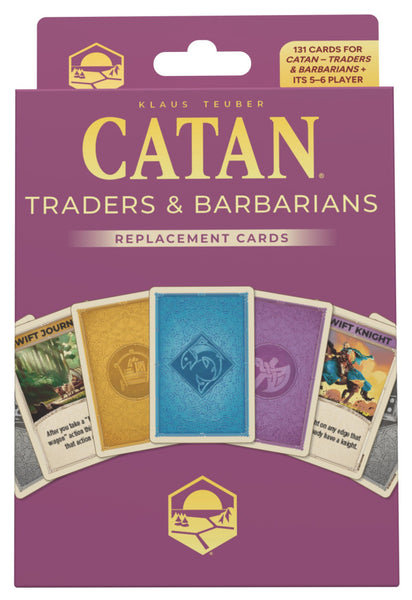 CATAN (6th Edition) - Traders and Barbarians Card Accessory – Boardom ...